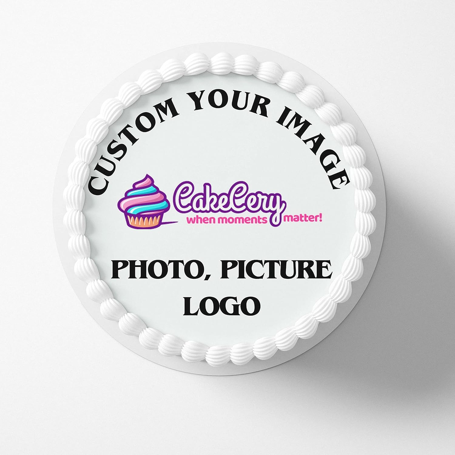 Amazon.com: Cakecery Custom Personalized Edible Cake Image Topper ...