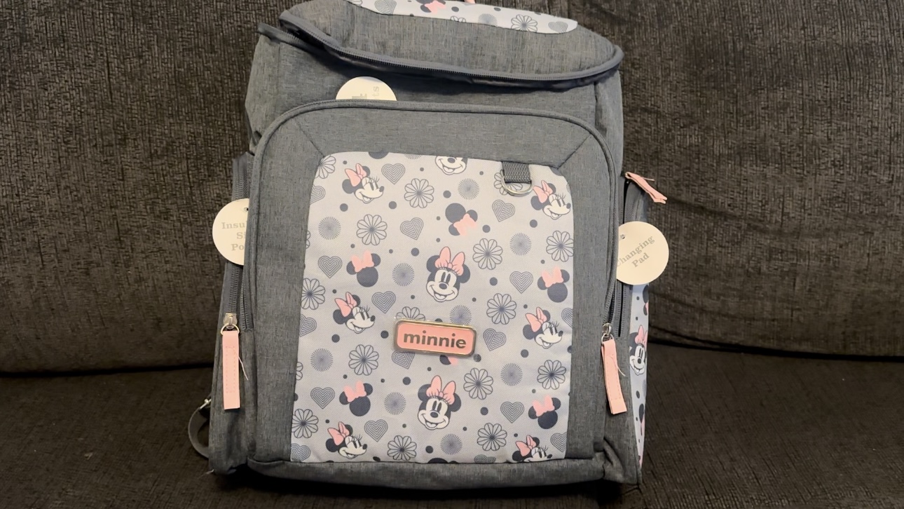 Watch New Minnie Mouse Bag has tons of space and works for our 3 on ...