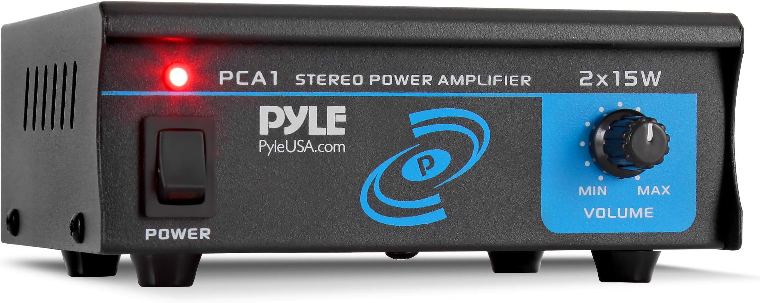 Amazon.com: Pyle Home Compact Mini Stereo Power Amplifier-2x15 Watt ...