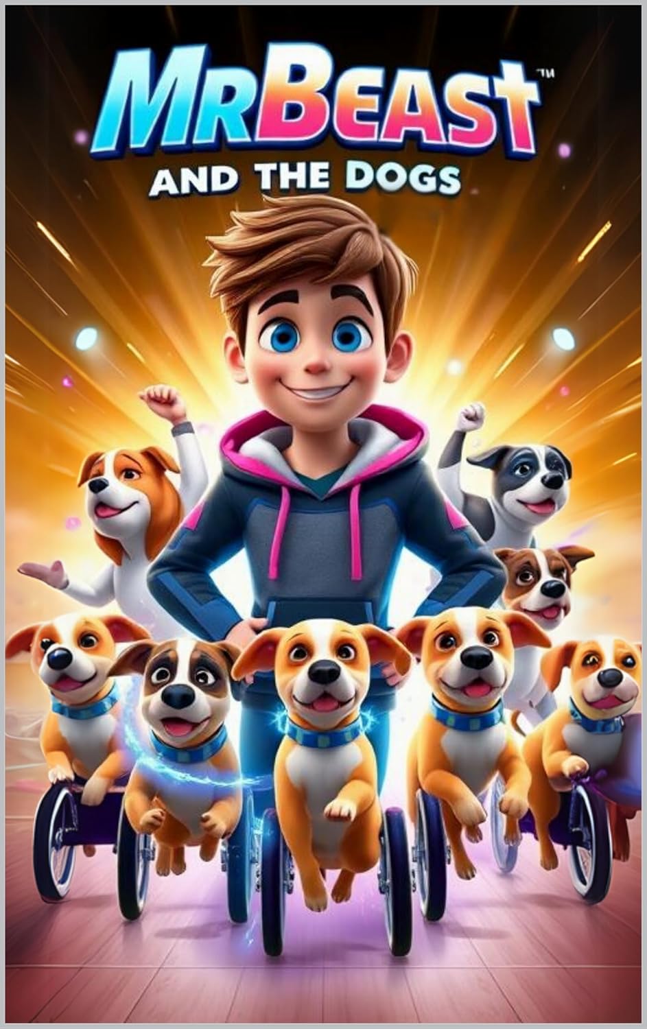 Amazon.com: MrBeast And The Dogs Who Ran Again: The Amazing Rescue ...