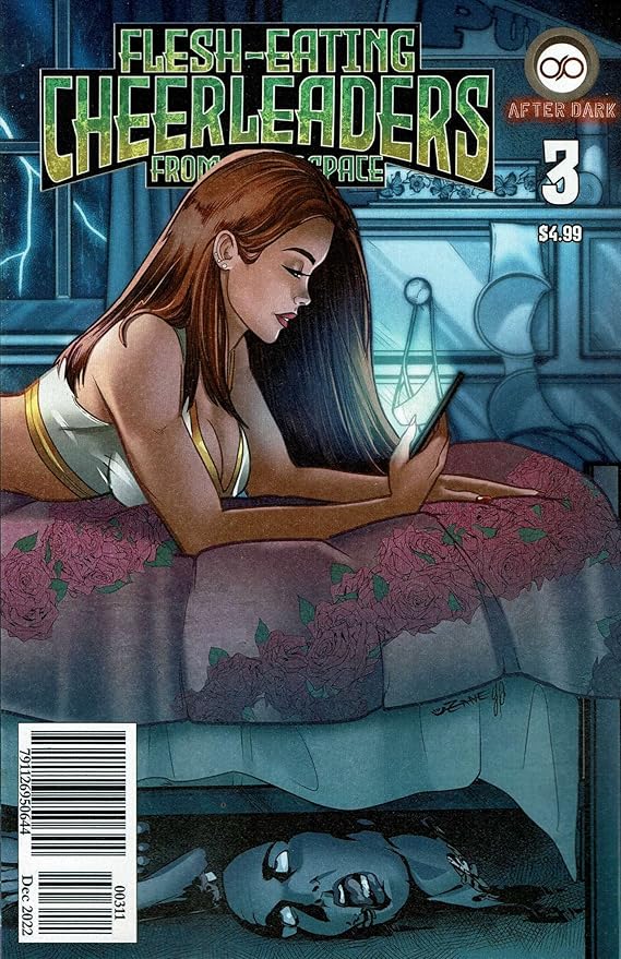 Amazon.com: Flesh Eating Cheerleaders from Outer Space #3 VF ; Dren comic book | After Dark ...