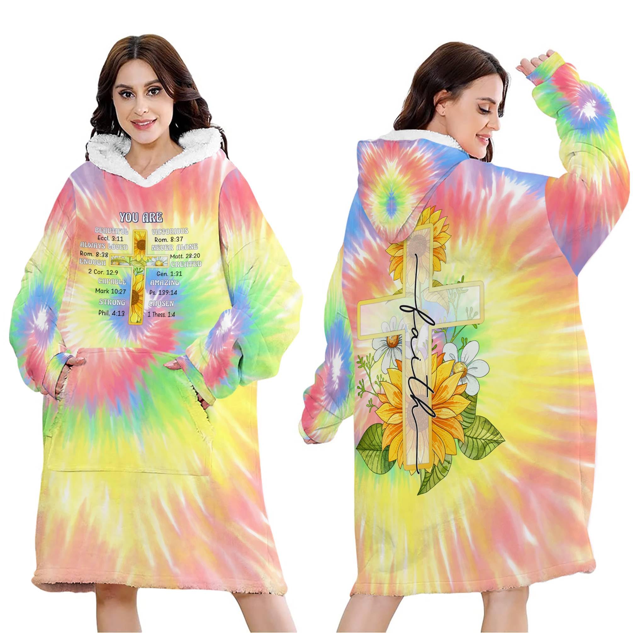 Amazon.com: Christian Gifts For Women - Religious Wearable Oversized ...