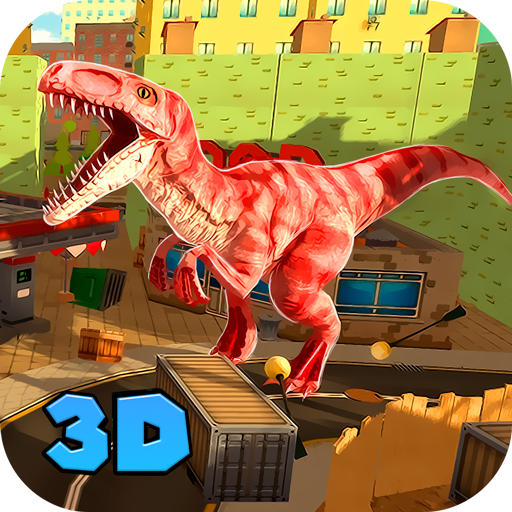 Aplicación Cartoon Dinosaur Simulator 3D en Amazon Appstore