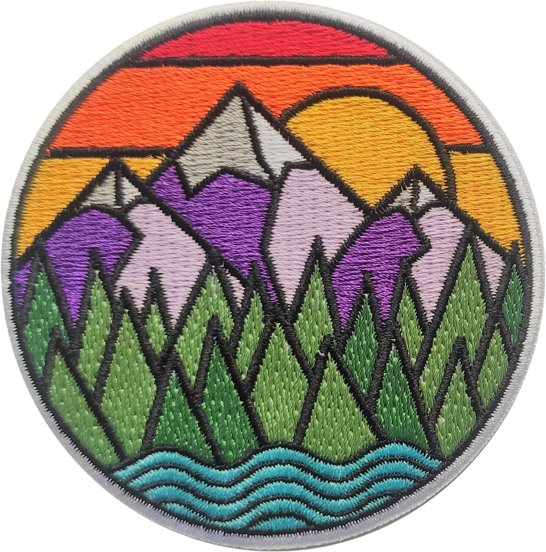 Amazon.com: PatchClub Surf & Beach Sunset, 3.15 inches - Outdoor ...