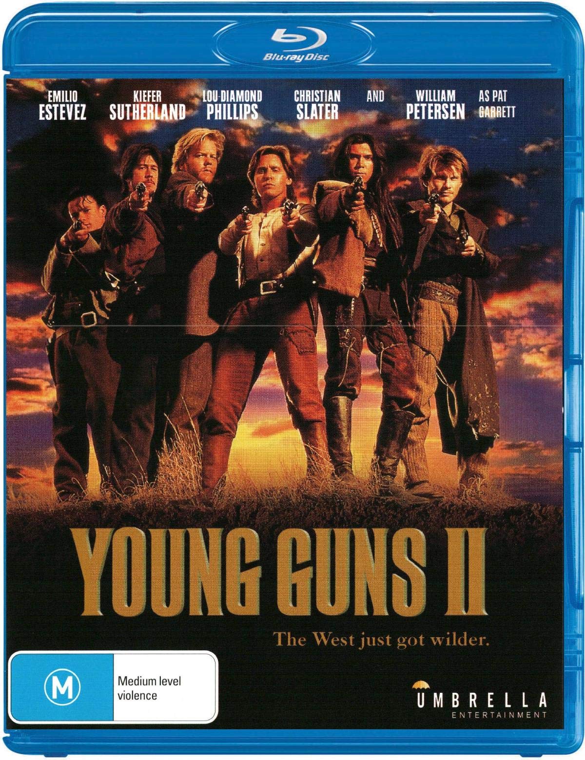 Amazon.co.jp: Young Guns II [Blu-ray] : Emilio Estevez, Kiefer ...