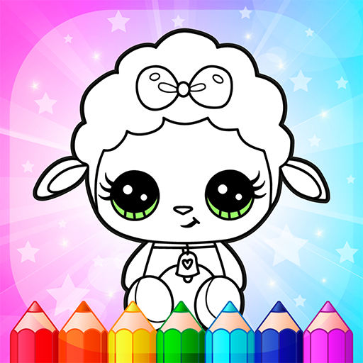 Flower Magic Color - kids coloring book with animals - App on Amazon ...