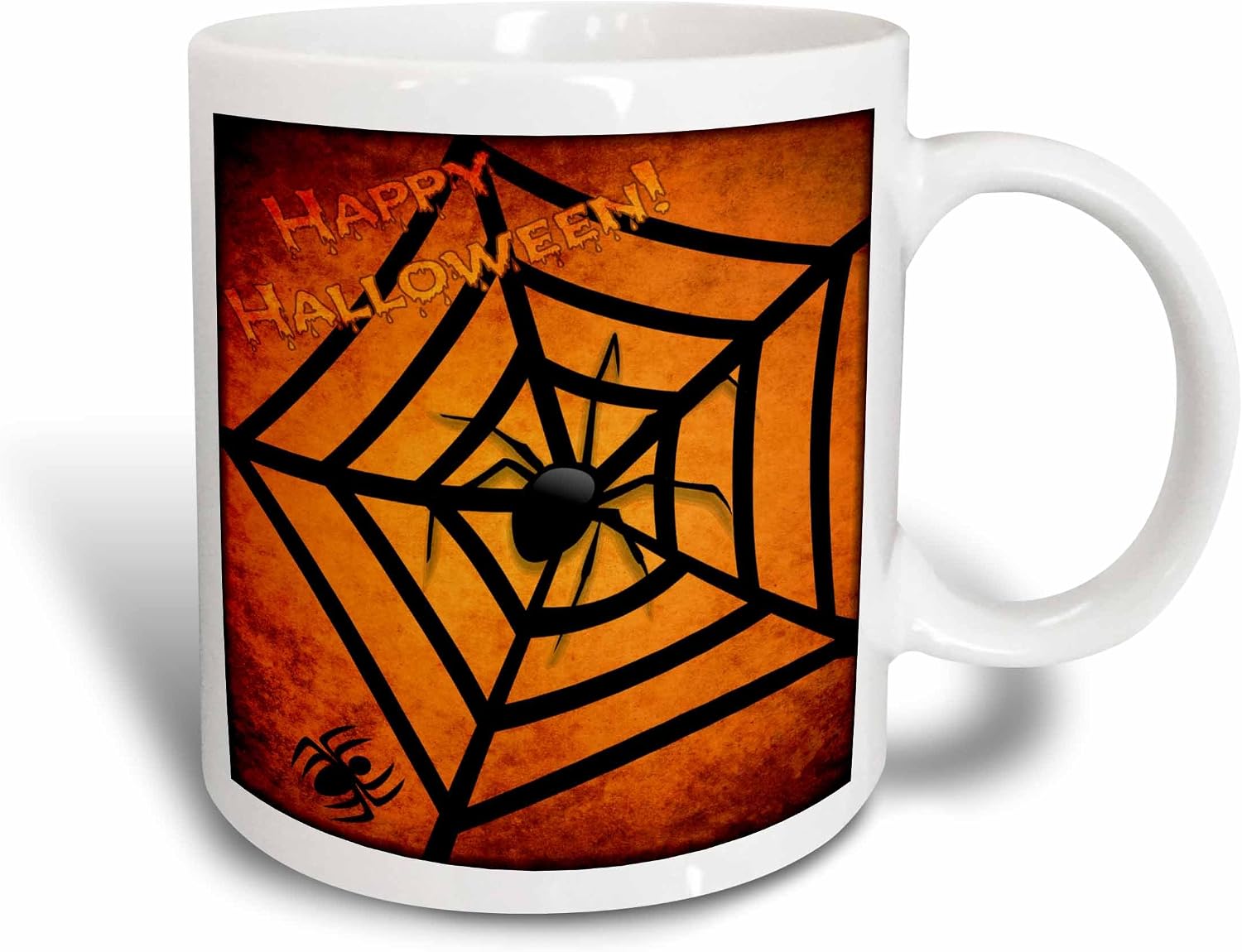 Amazon.com: 3dRose Spiders on Halloween Ceramic Mug, 15-Ounce : Home ...