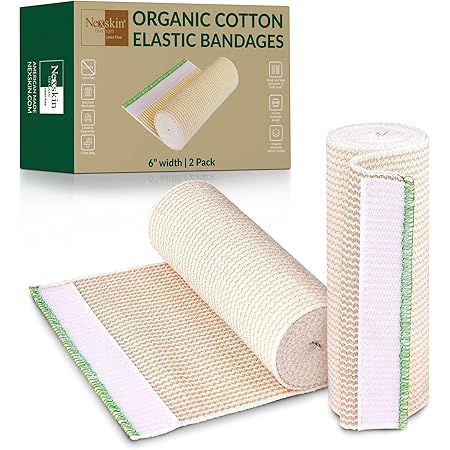 Amazon.com: Premium Elastic Bandage Wrap – (Pack of 4) – 4” & 6” Self ...