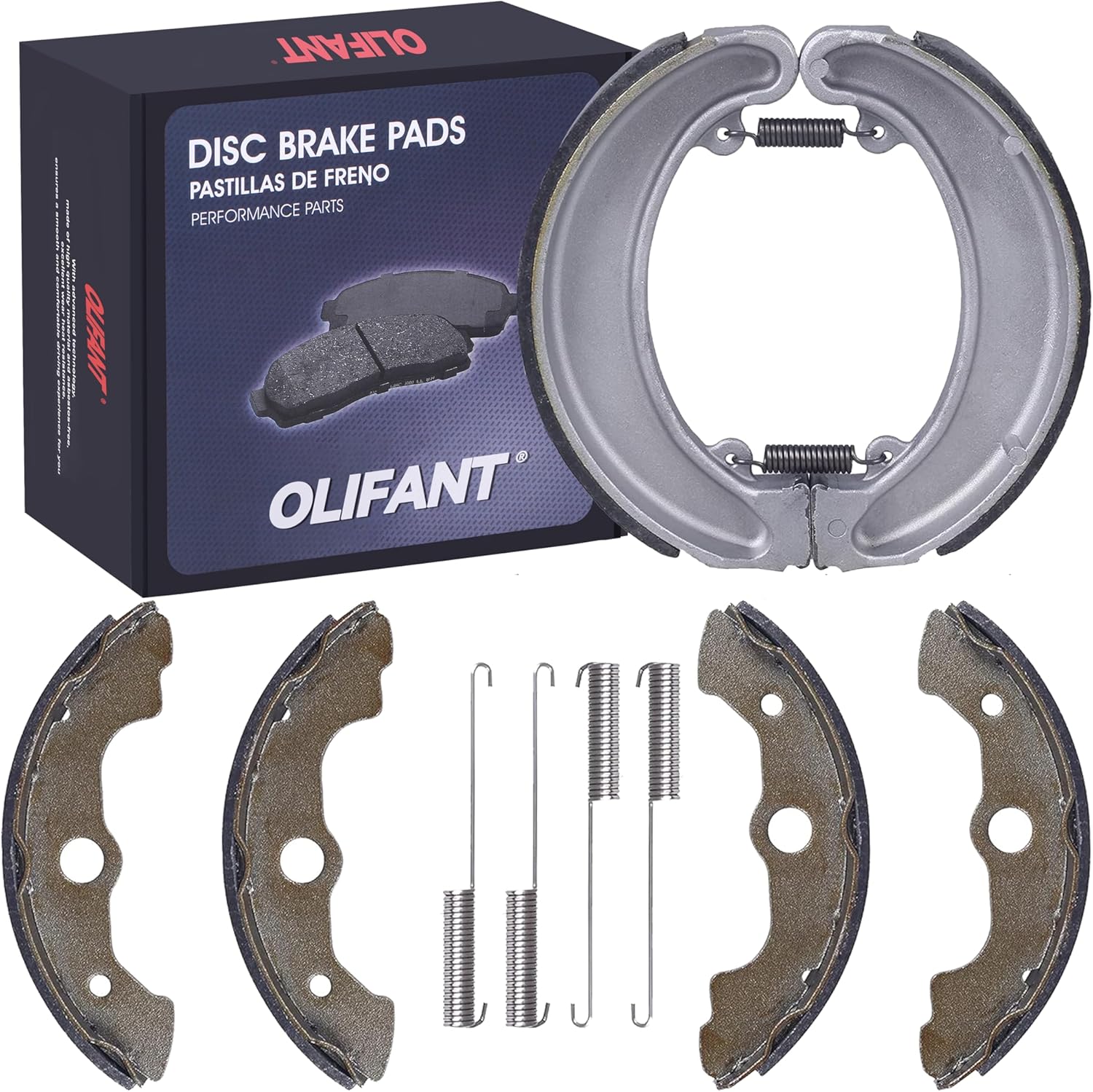 Amazon.com: Front & Rear Brake Shoes For Honda Fourtrax 300 4x4 1988 ...