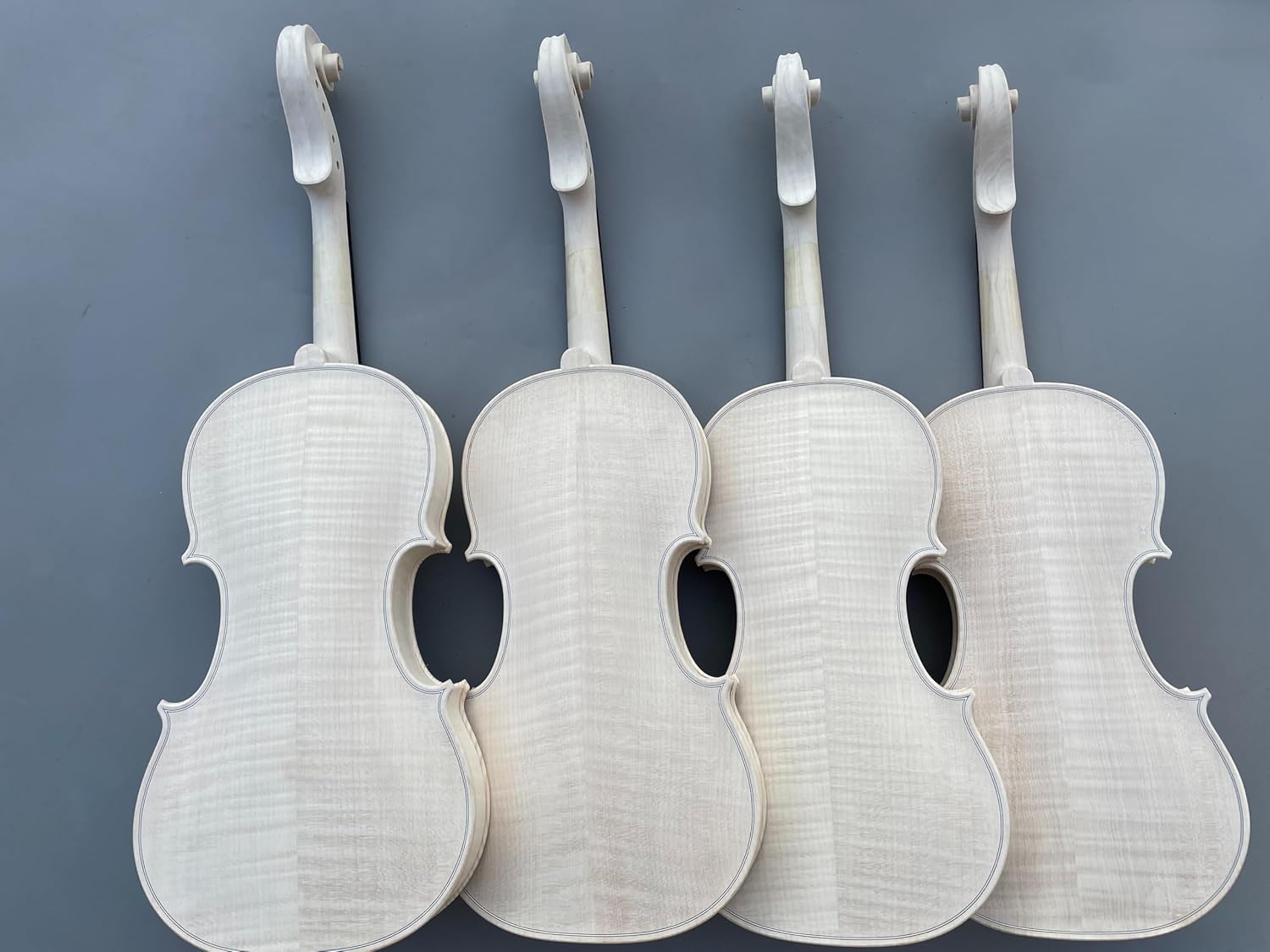 Amazon.com: WUQIMUSC Unfinished White Violin Guarneri violin 4/4 Size ...