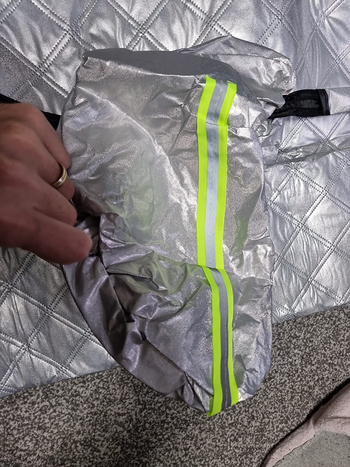 Car Windscreen Covers Frost for Winter, Magnetic Frost Protector ...