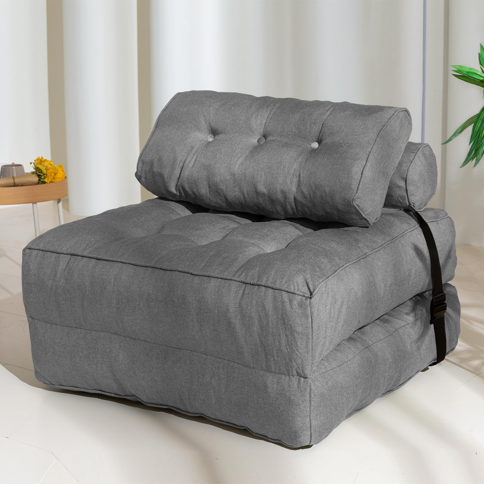 Amazon.com: YOSHOOT Folding Couch Sofa Bed, Convertible Sleeper Chairs ...