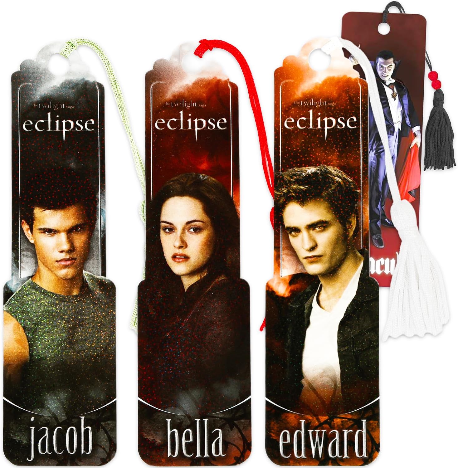 Amazon.com : Twilight Bookmark Set - Bundle with 3 Bookmarks Featuring ...