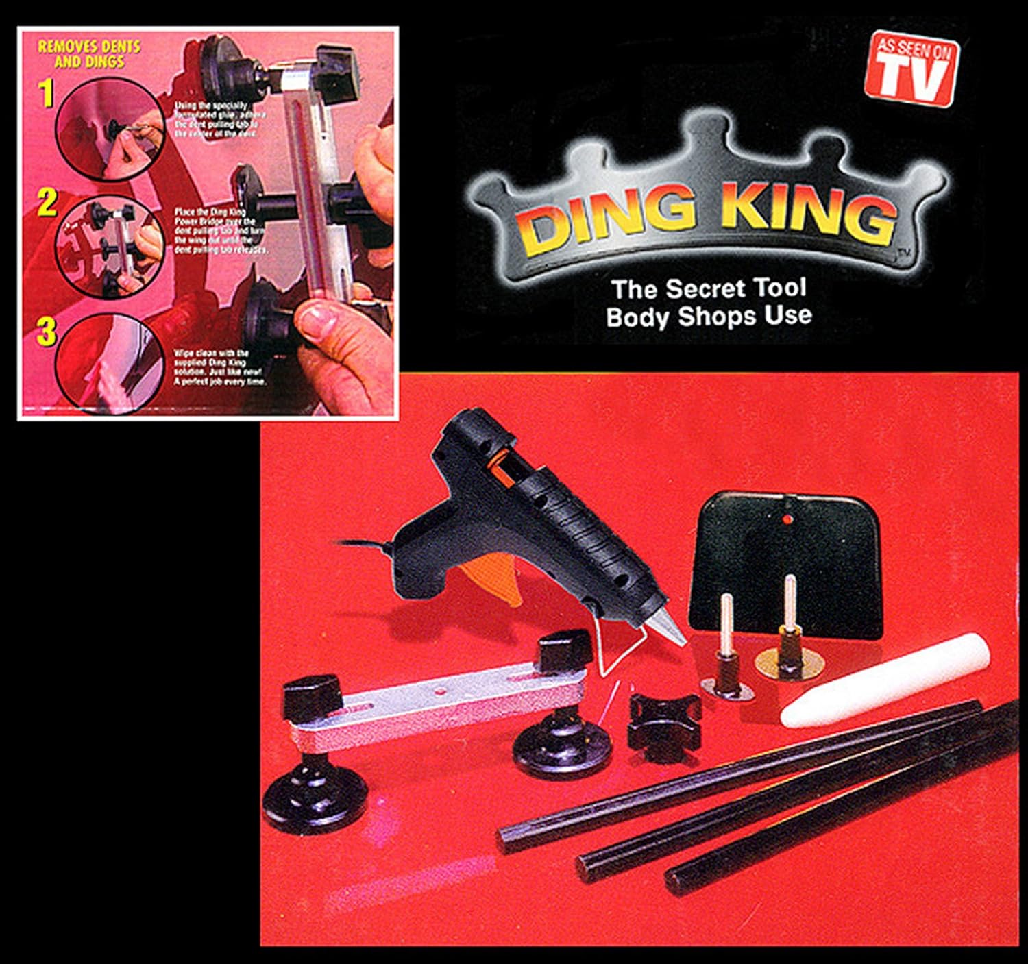 Ding King Professional Dent Repair Kit (596) Save money on costly ...