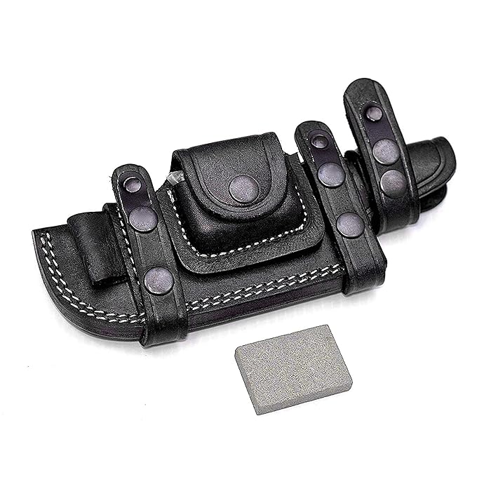 Buy Cutlery Era Custom Handmade Black Bushcraft Tracker/Skinner Knife ...