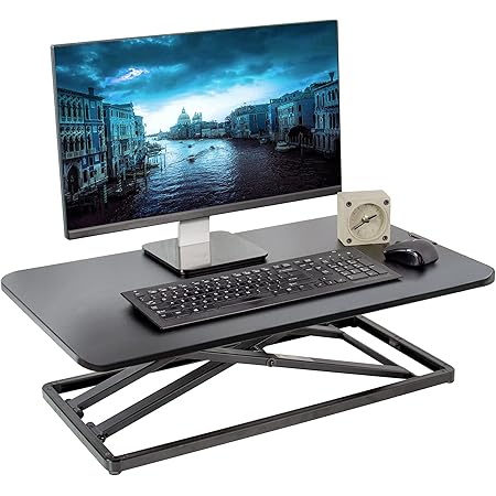 Amazon.com: CHANGEdesk MINI small standing desk converter simple ...