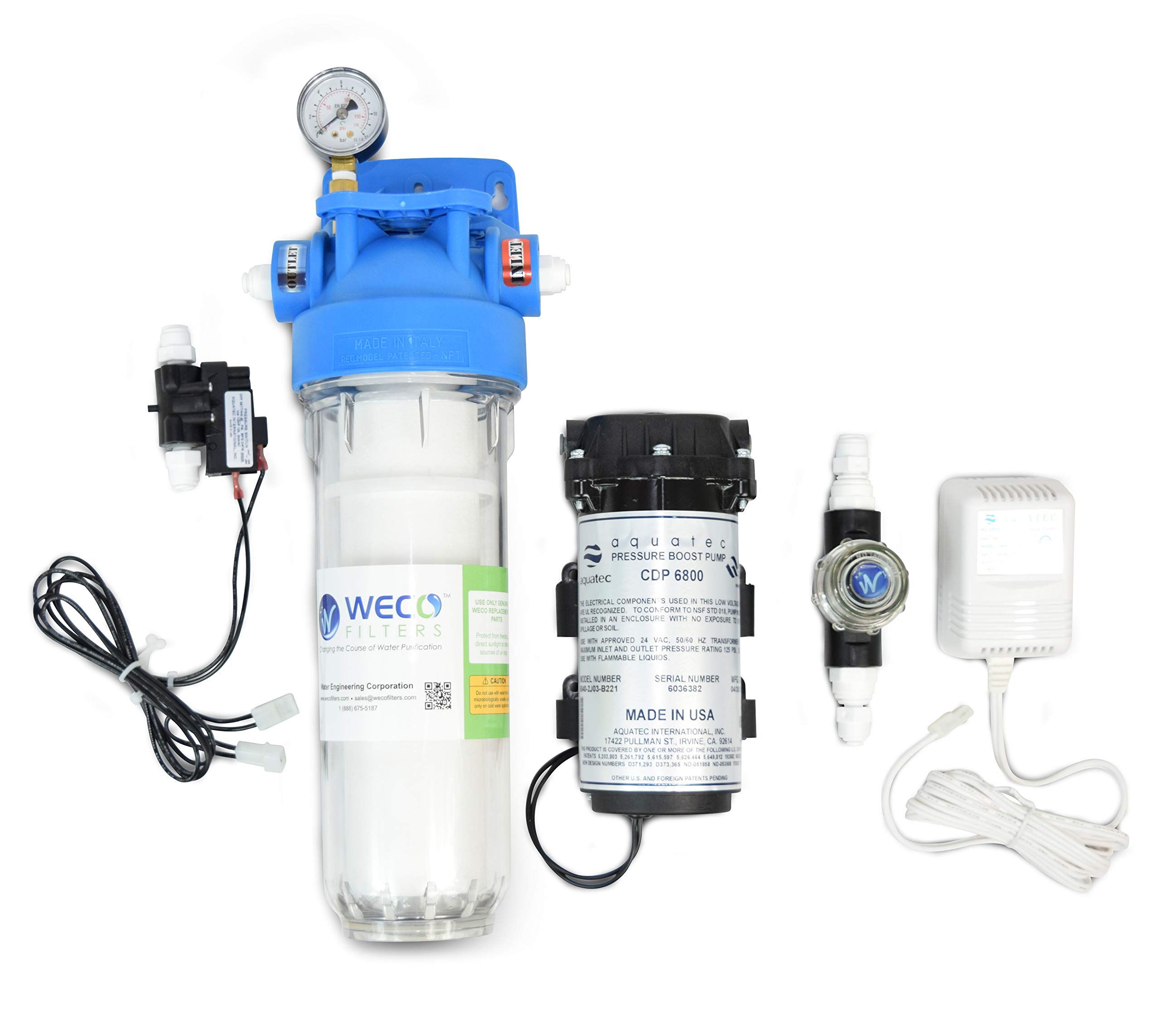Buy WECO Reverse Osmosis (RO) Pressure Booster Pump Kit Online at ...