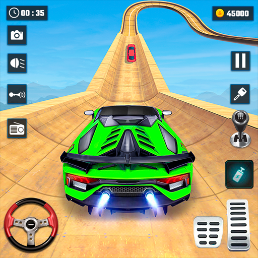Car Games 3D: Mega Ramp Car Race 3D. Car racing simulator games offline ...
