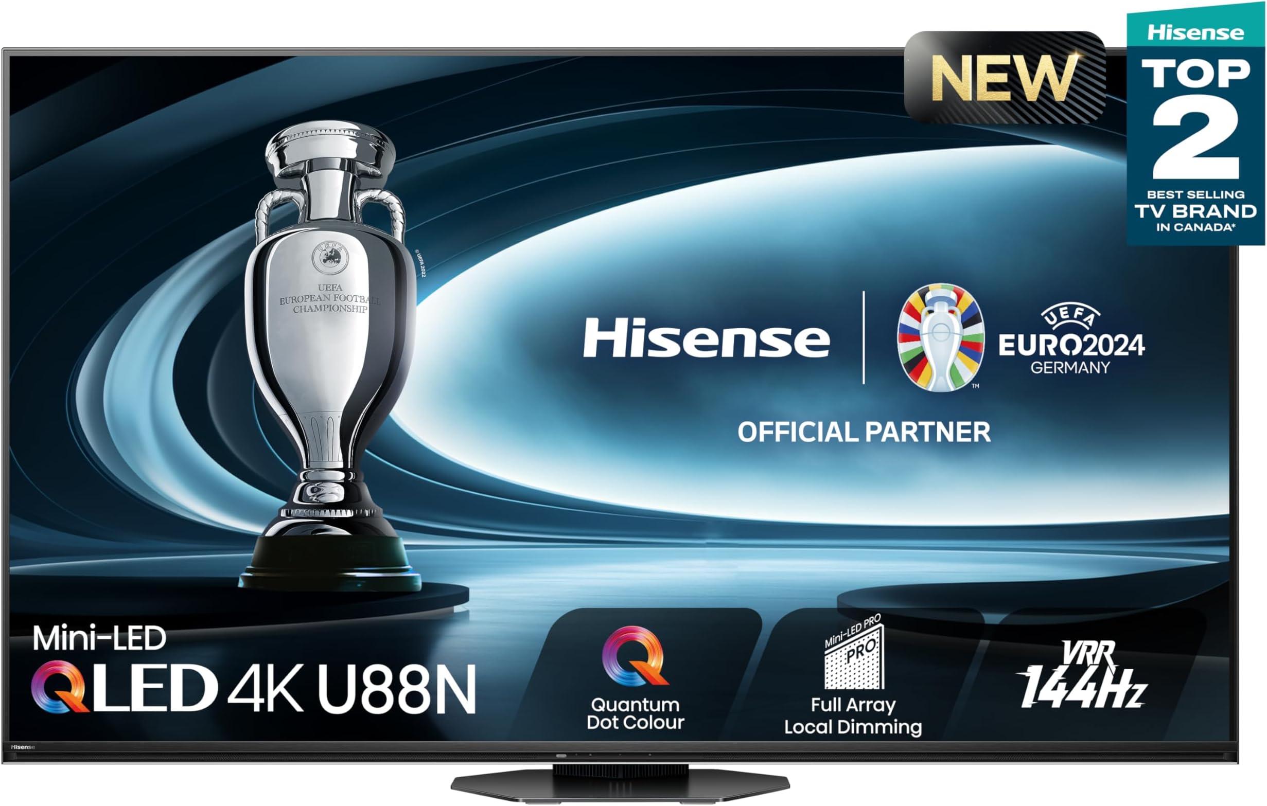 Hisense 65U88N-65 Mini-LED PRO 4K QLED 144Hz Google TV with Quantum Dot ...