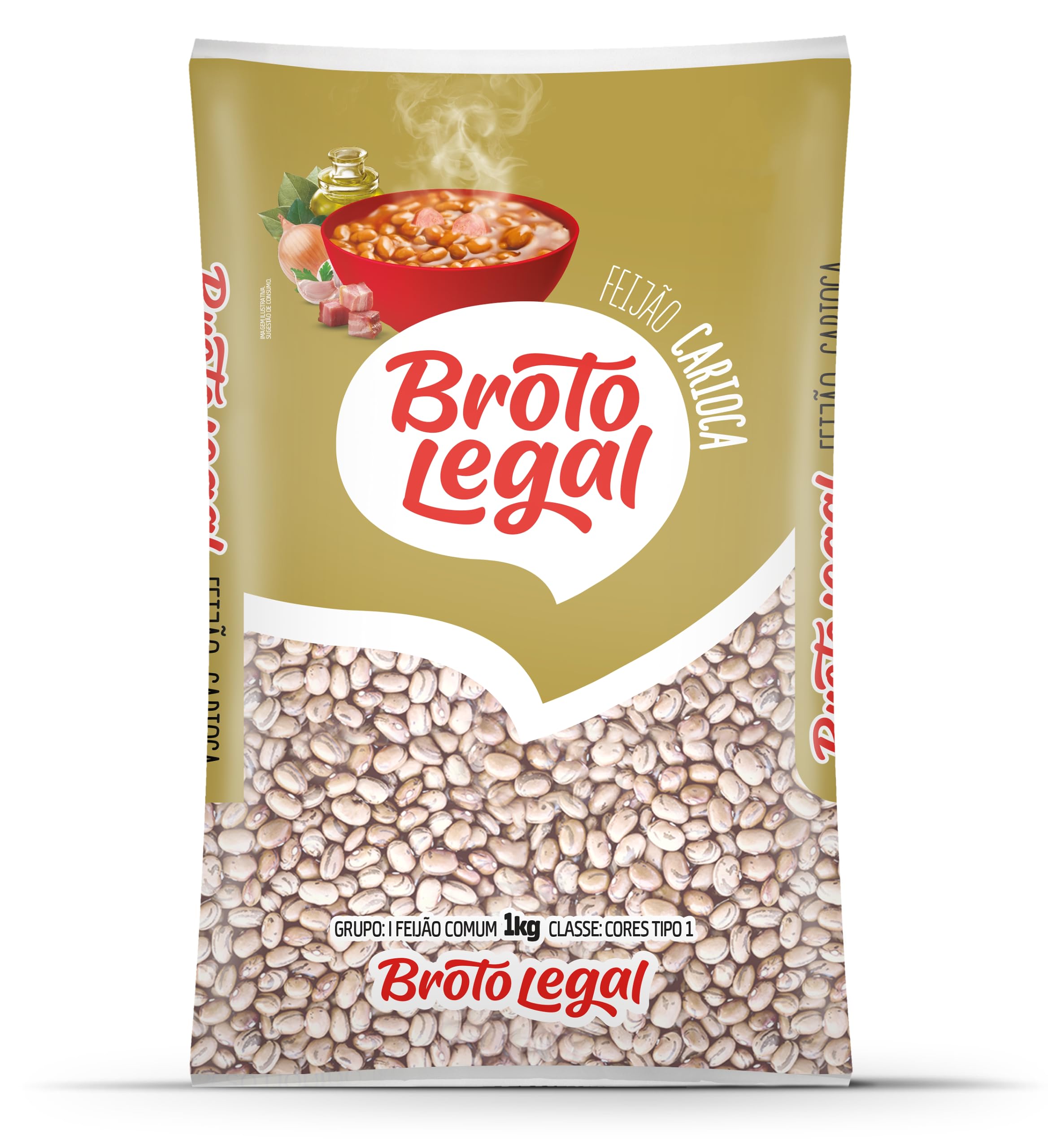 Broto legal Feijão Carioca Broto Legal 1Kg | Amazon.com.br