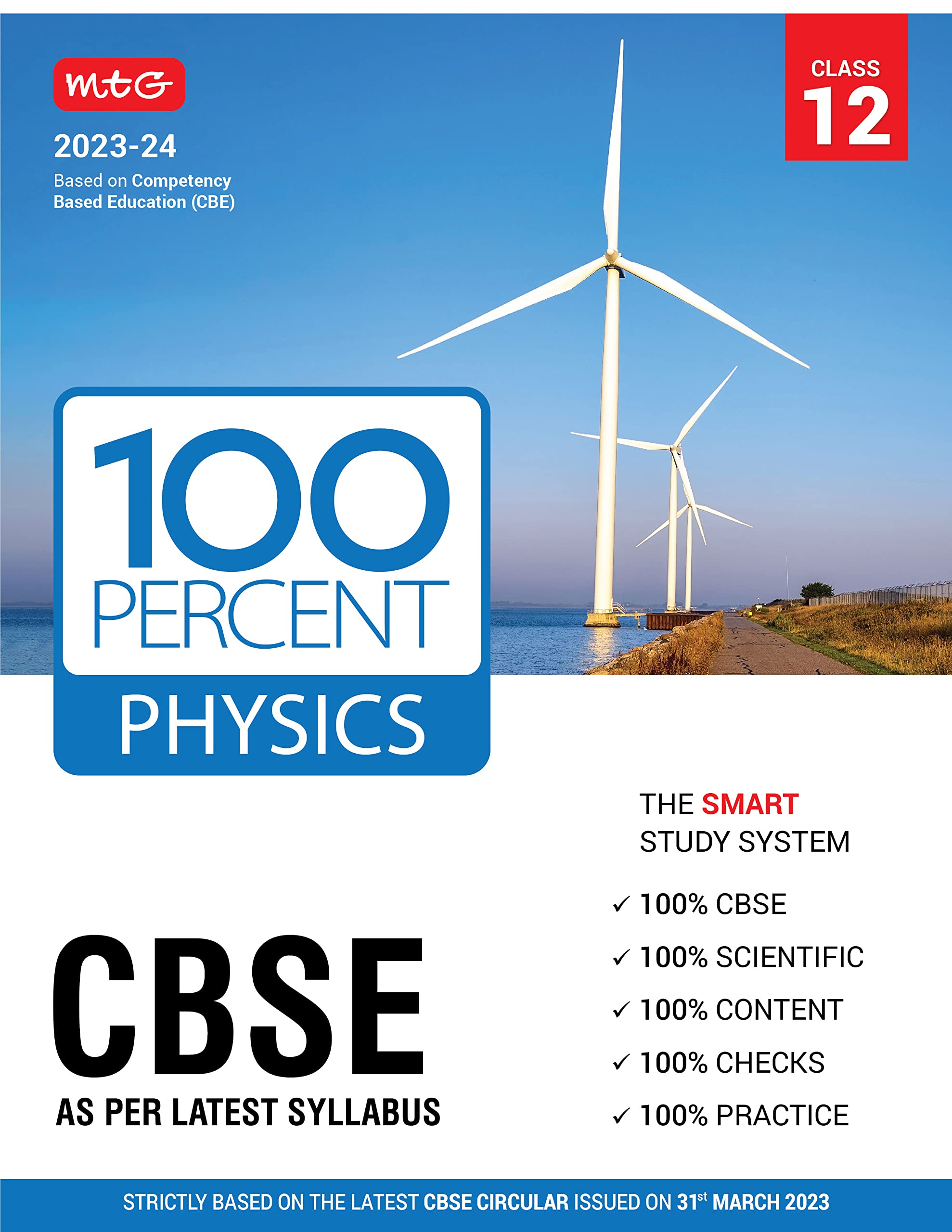 MTG 100 Percent Physics Text Book Class 12 with CBSE Chapterwise ...