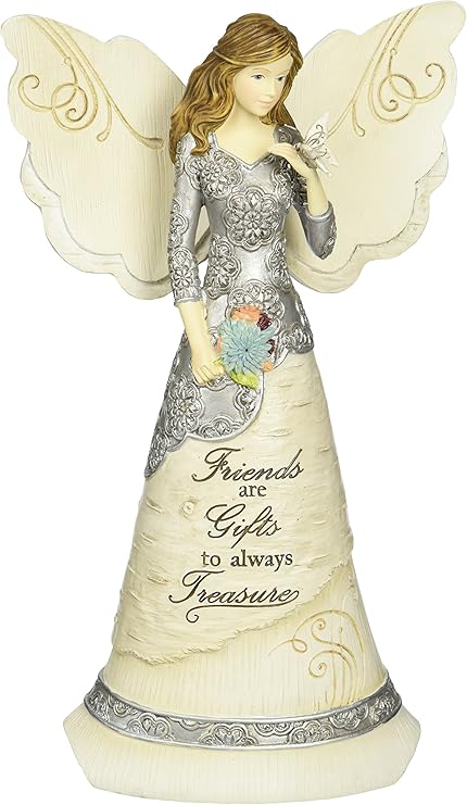Elements Friend Angel Figurine by Pavilion, 8-Inch, Holding Butterfly ...