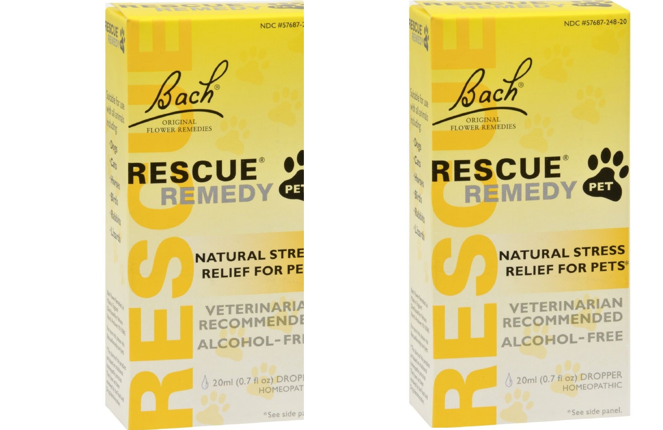 Bach Rescue Pet 20ml x 2 : Amazon.com.mx: Productos para animales