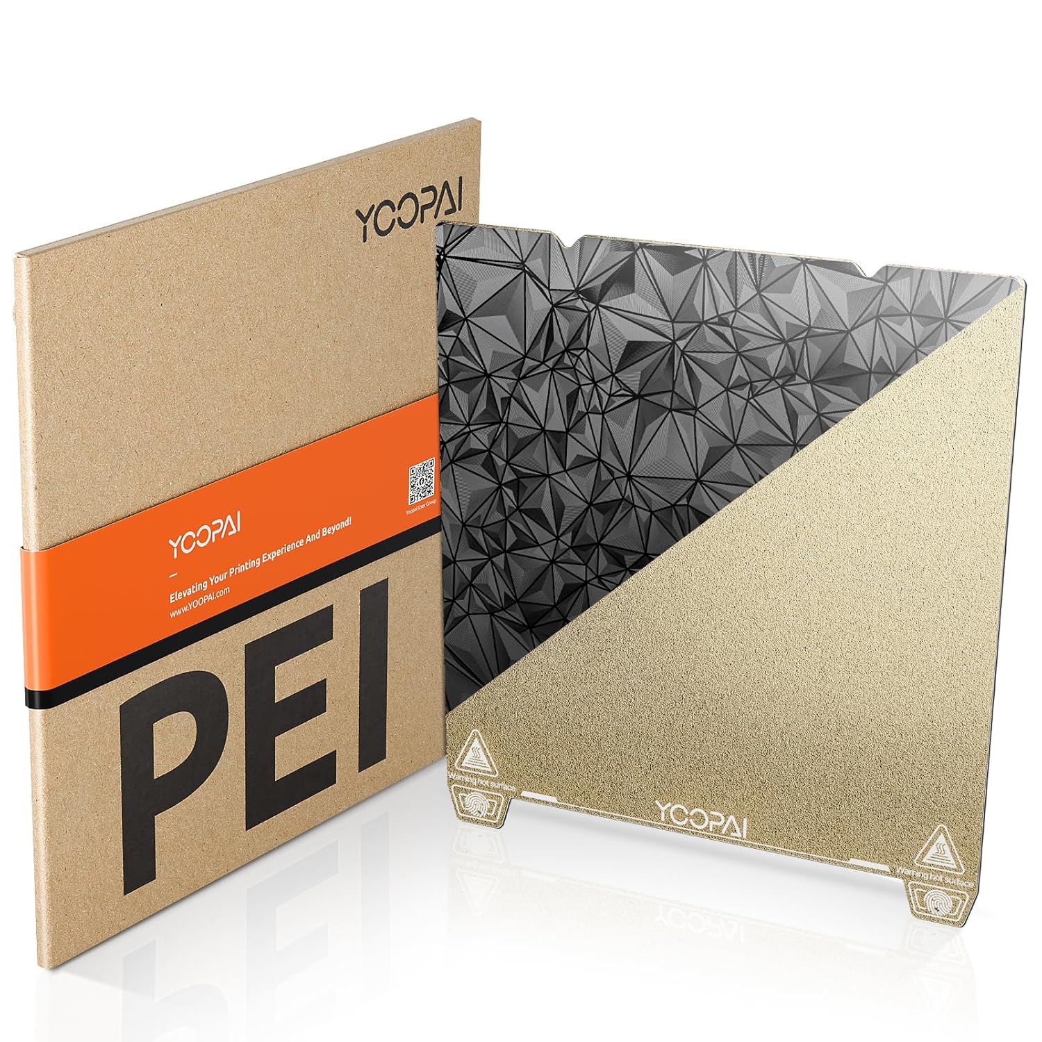 YOOPAI Double-Sided PEI+PEO Sheet and Flexible Magnetic Build Plate ...