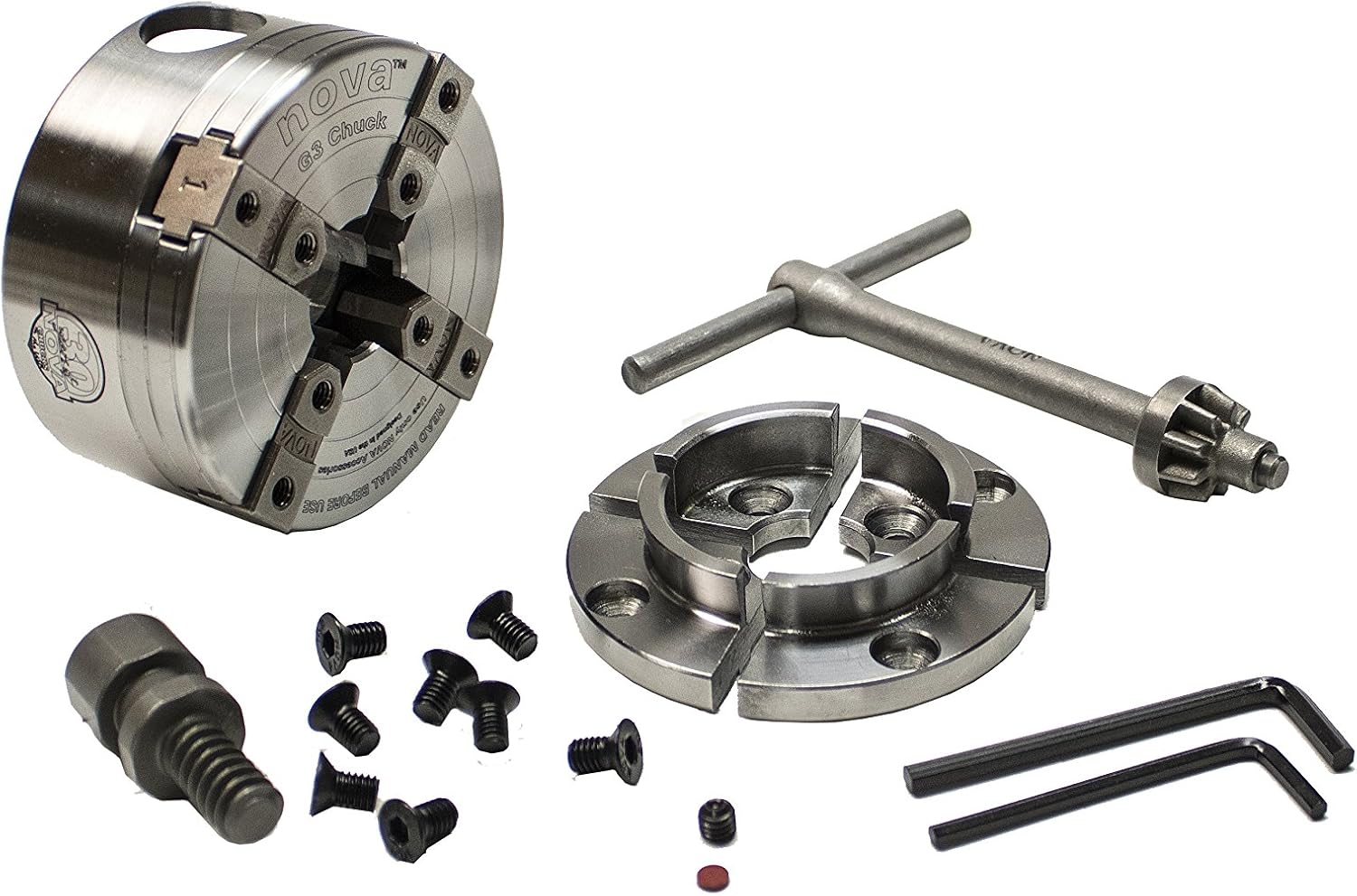 Nova 48202 G3 Wood Turning Chuck Insert Type - Power Lathe Chucks ...