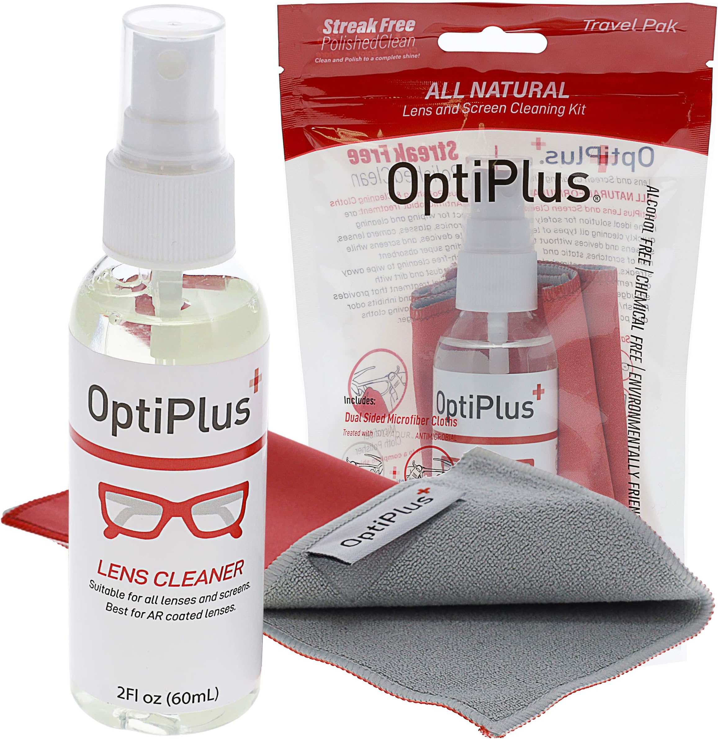 Amazon.com: OptiPlus Anti-Reflective Gel Lens Cleaner and Dual-Purpose ...