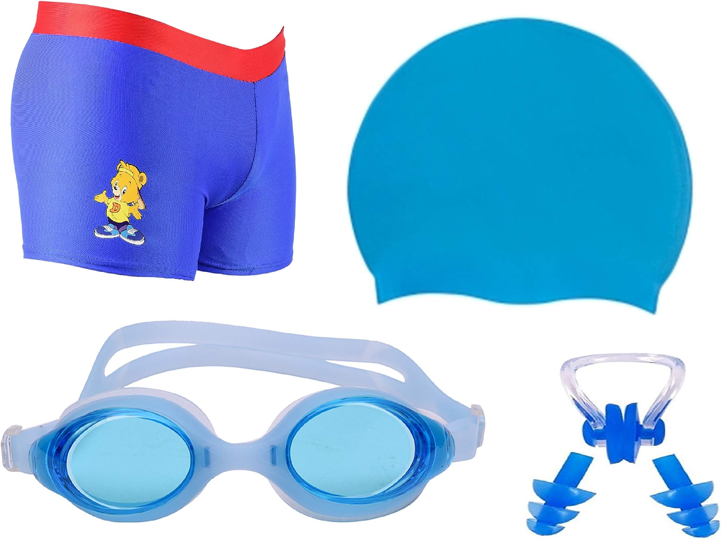 Buy Golden Girl Girls Swimming Kit with Swimming Costume Swimming ...