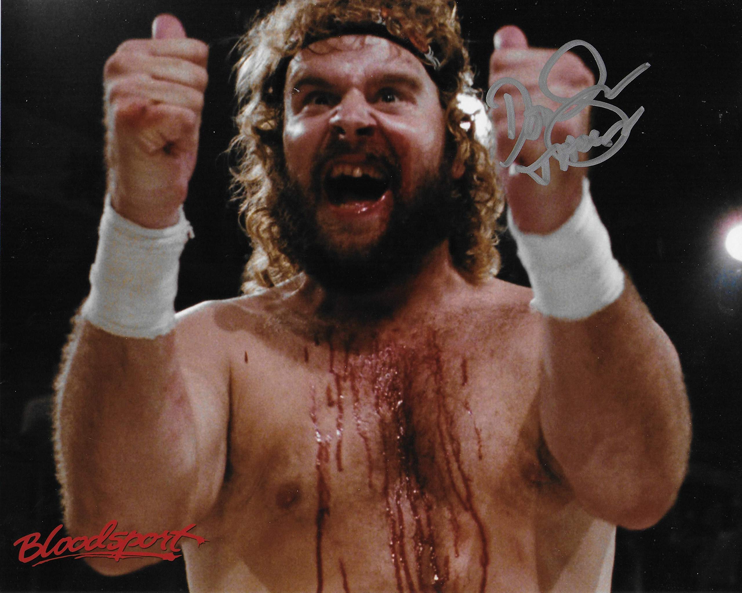 Donald Gibb Bloodsport Donald Ogre Gibb And Jean Claude Van Damme On
