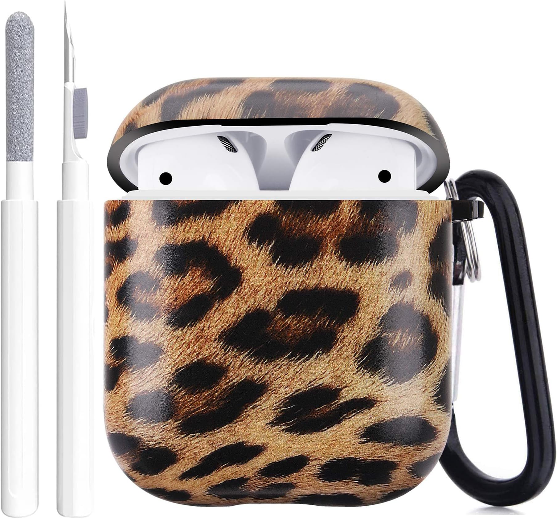 Amazon.com: Redx1 Leopard Case Compatible with AirPods 2/1,Airpods ...