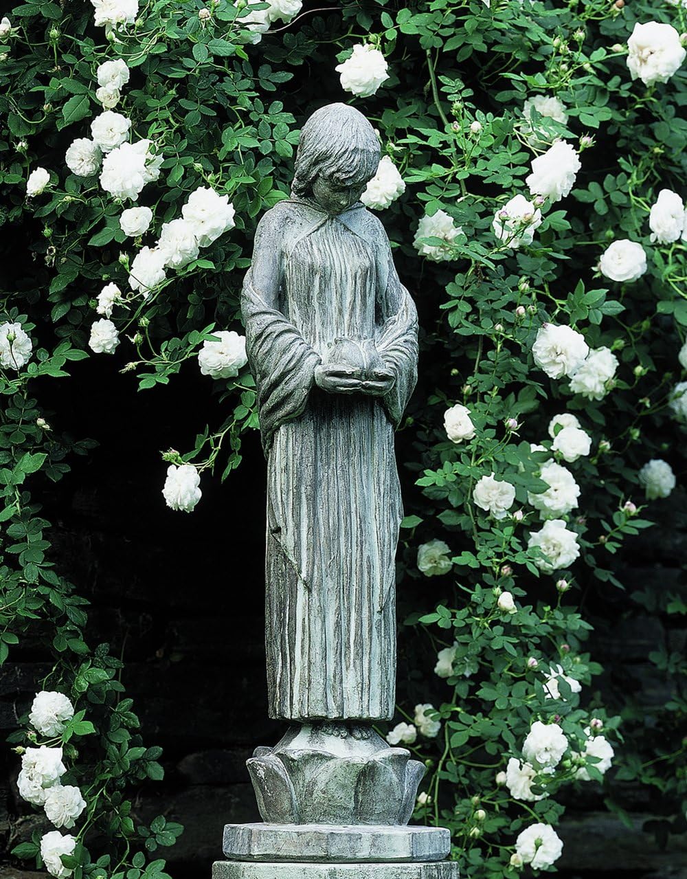Amazon.com : Campania International S-250-AS Wood Nymph Statue, Alpine ...