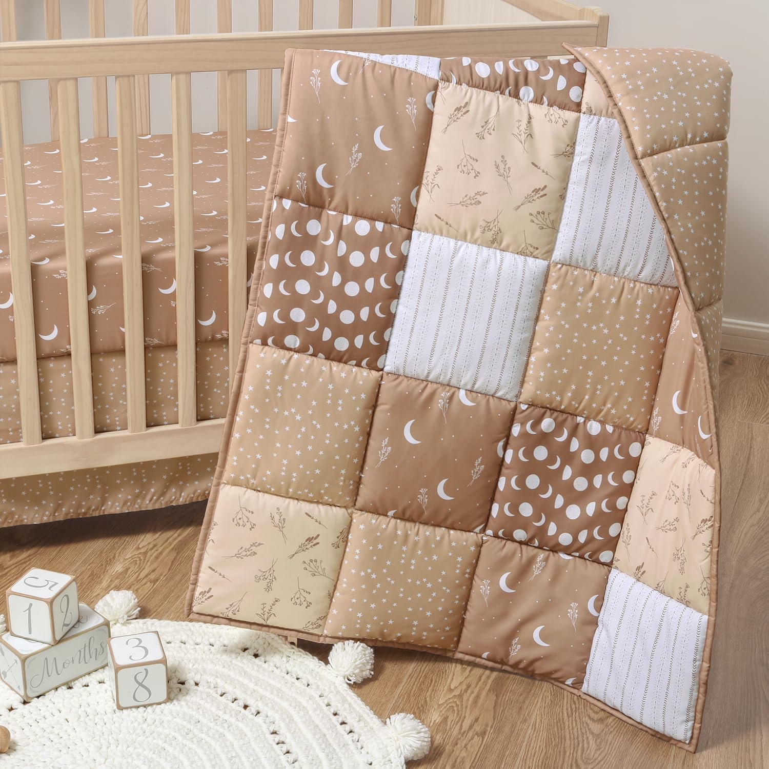 Amazon.com: Bedtime Originals Little Star Celestial 3-Piece Nursery ...