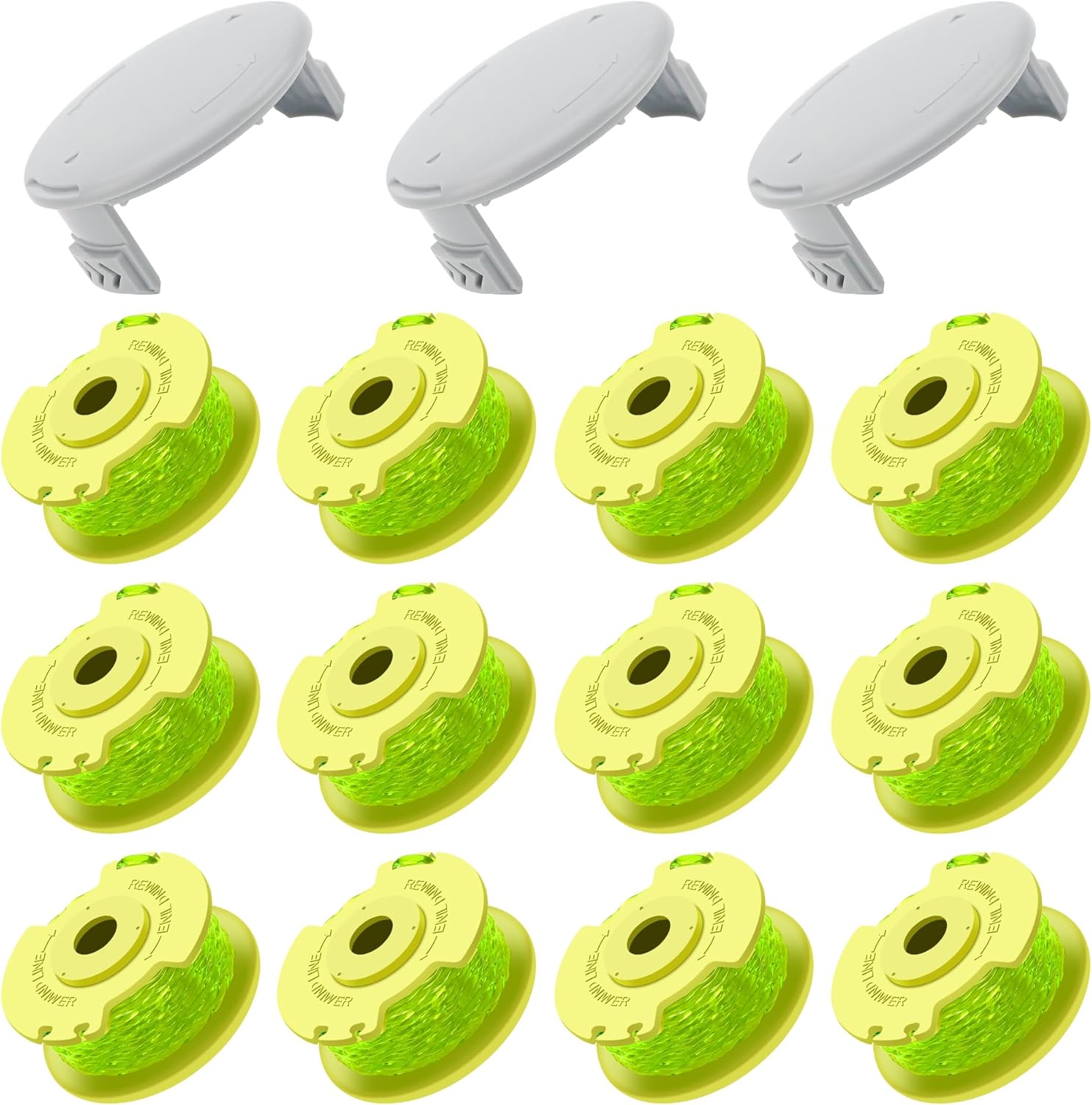 Amazon.com : Weed Wacker String Replacement for Ryobi One Plus+ AC80RL3 ...