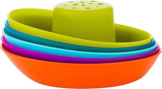 Boon Fleet Stacking Boats, Multicolor : Amazon.com.au: Toys & Games
