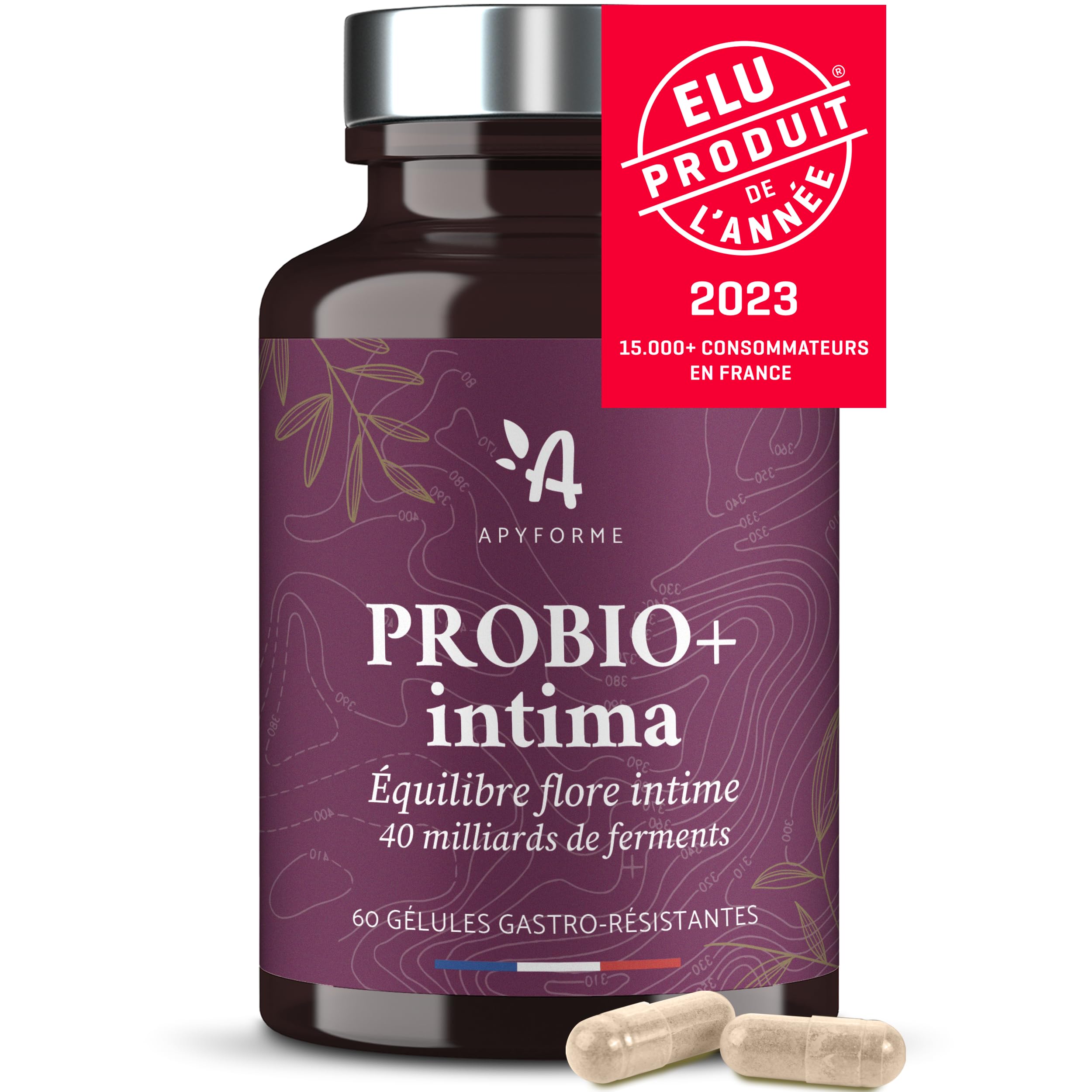 Probio+ Intima - Probiotique Flore Intime - Jusqu'à 40 Milliards UFC ...
