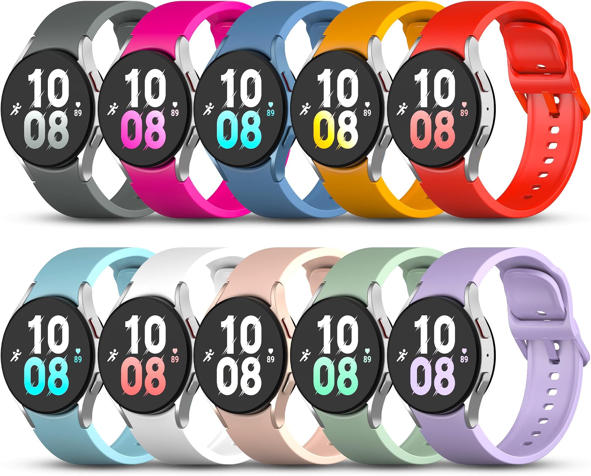 Amazon.com: RICHONE 6-Pack Bling Case for Samsung Galaxy Watch 6 Bezel ...