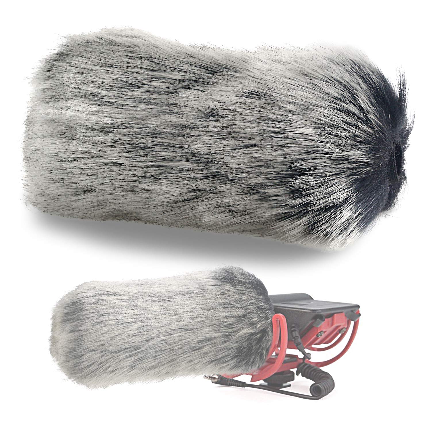 Shotgun Mic Accessories 2-Pack Deadcat Windscreen For Rode Mics - Furry ...