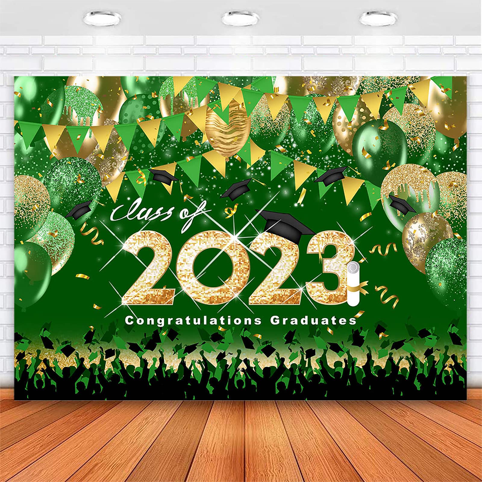 Graduation Green Wallpaper