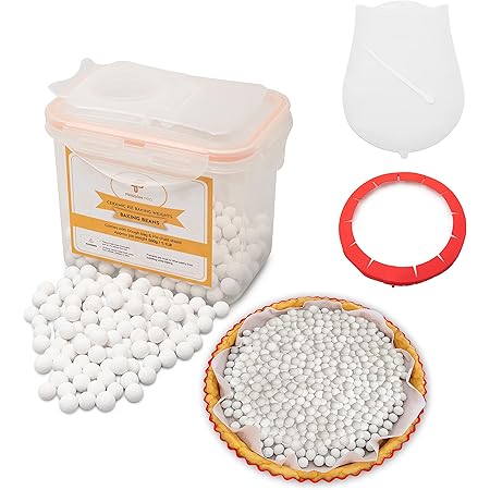 Amazon.com: Pie Weights For Baking 8/9/10 inches Pies, Blind Bake Pie ...