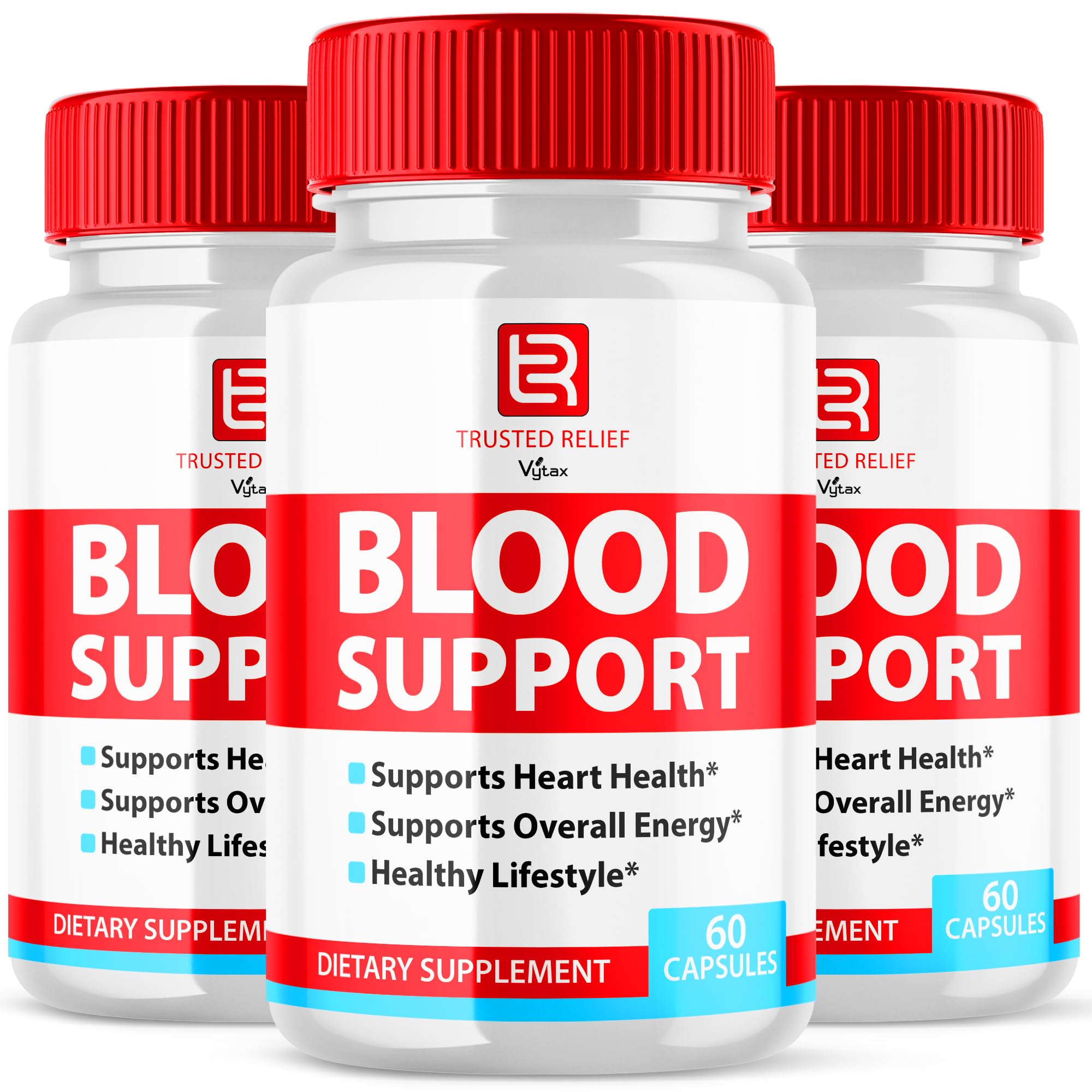 Amazon.com: (3 Pack) Trusted Relief Blood Support Capsules, Trusted ...