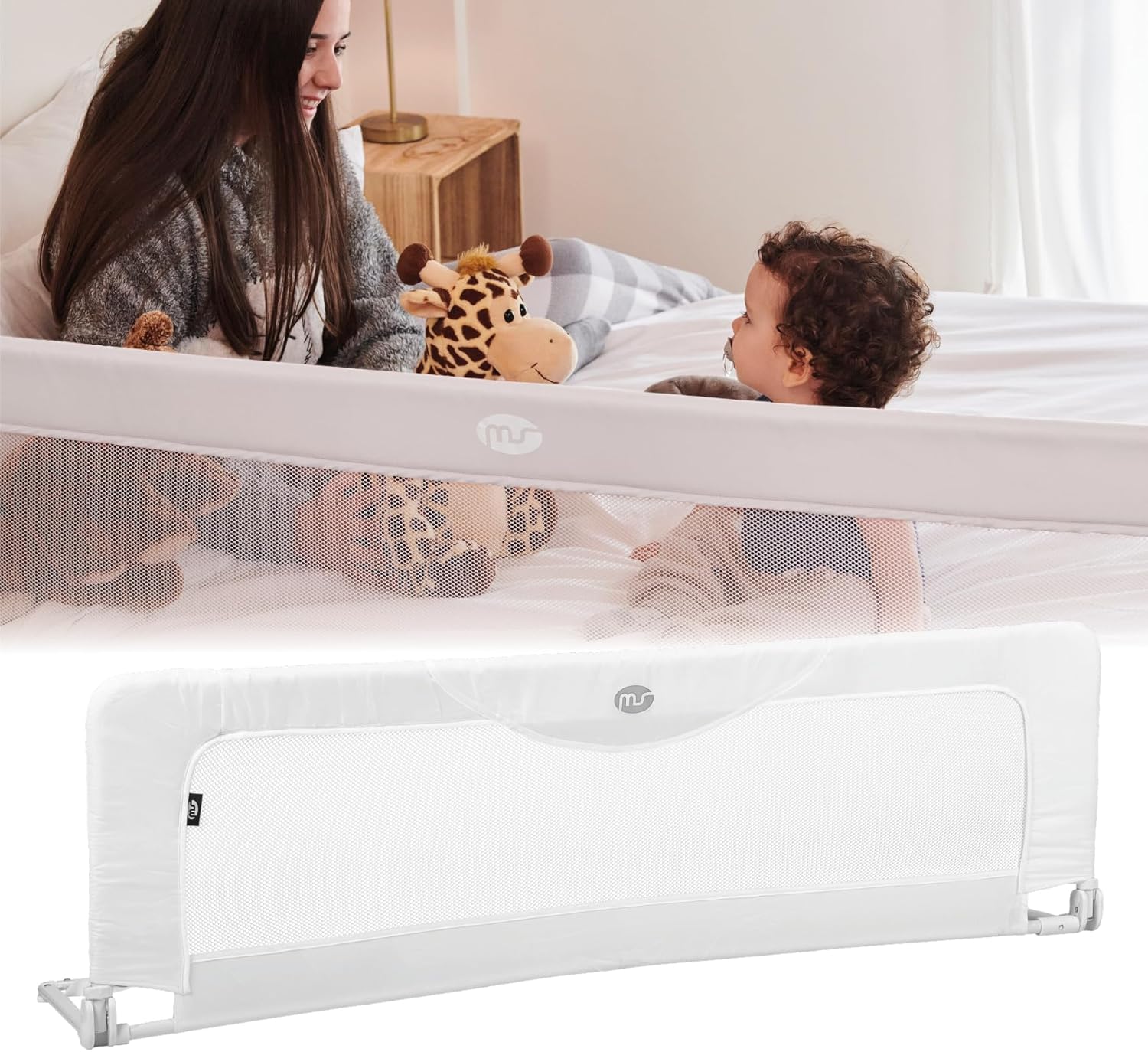 Amazon.com: ms - Portable Child Safety Rail, Travel Bed Barrier ...