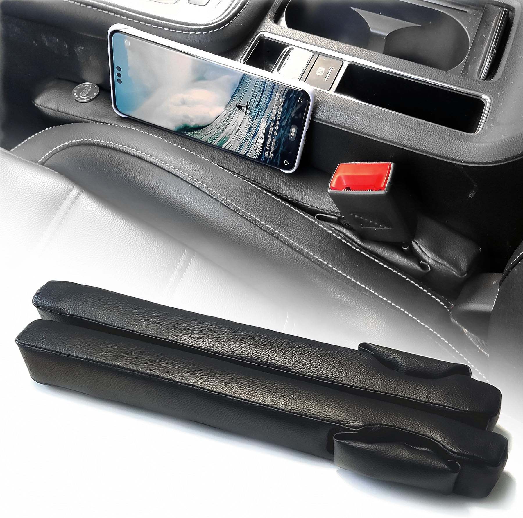 Amazon.com: Wuzno No Drop Seat Guard, Car Seat Gap Filler Universal Gap ...