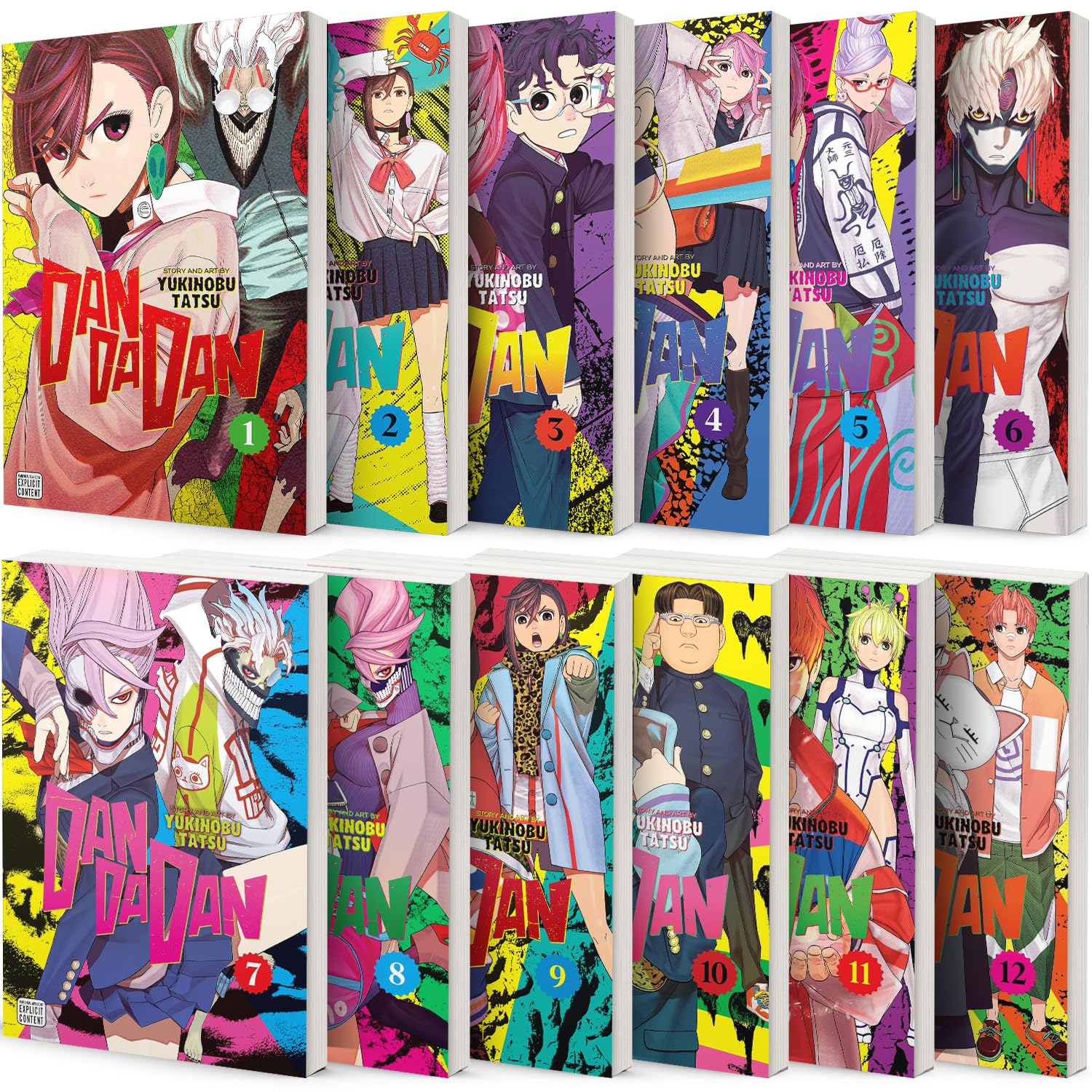 Dandadan, Vol. 1-11, Collection Set 11 Books Series, by Yukinobu Tatsu ...