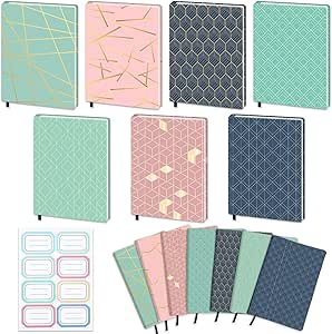 Amazon.com: Jumbo Book Covers 7 Pack Reusable Fabric Book Cover ...
