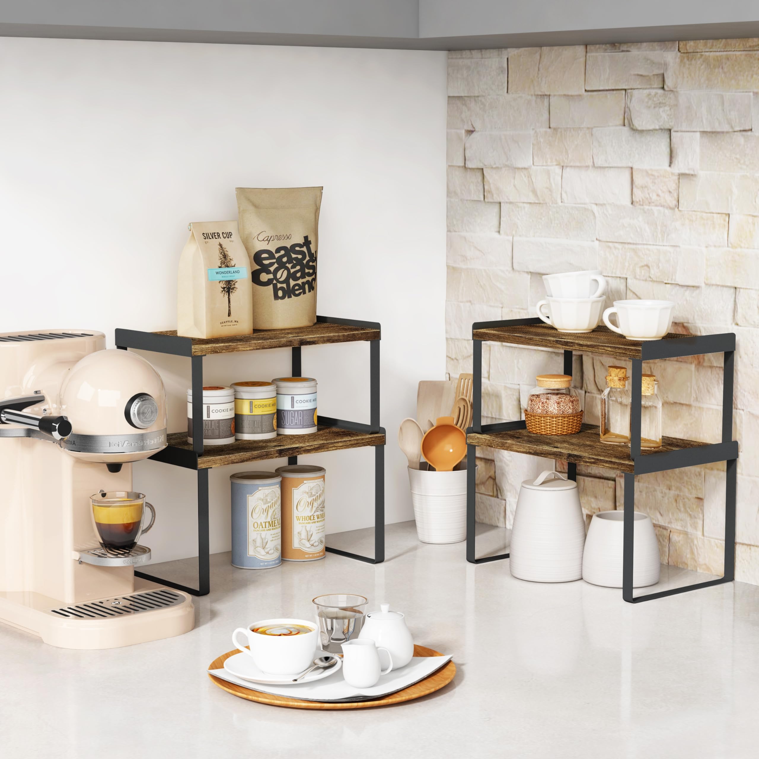 Snapklik.com : Goozii Kitchen Cabinet Organizers And Storage Shelves ...