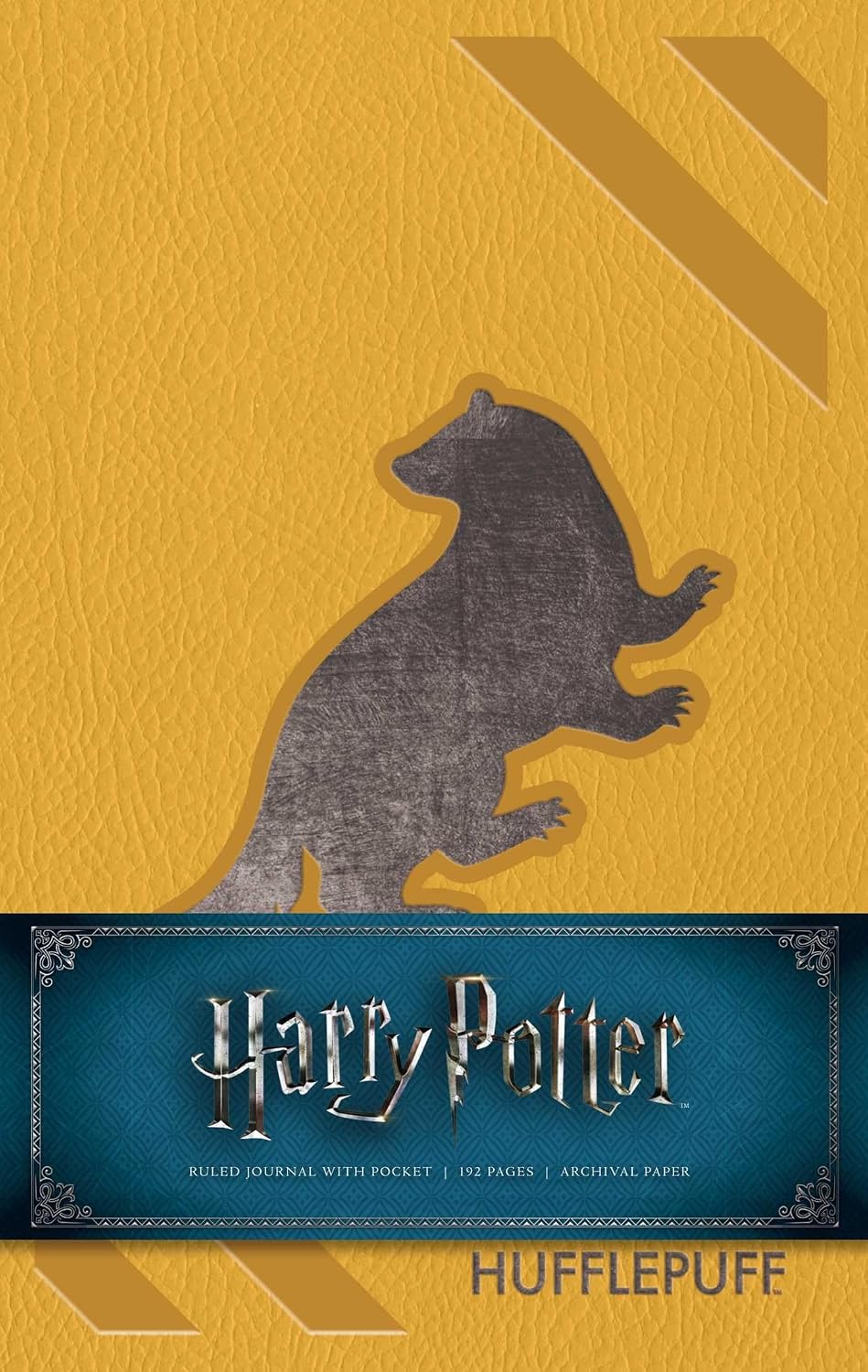 Amazon.com: Harry Potter: Hufflepuff Hardcover Ruled Journal ...