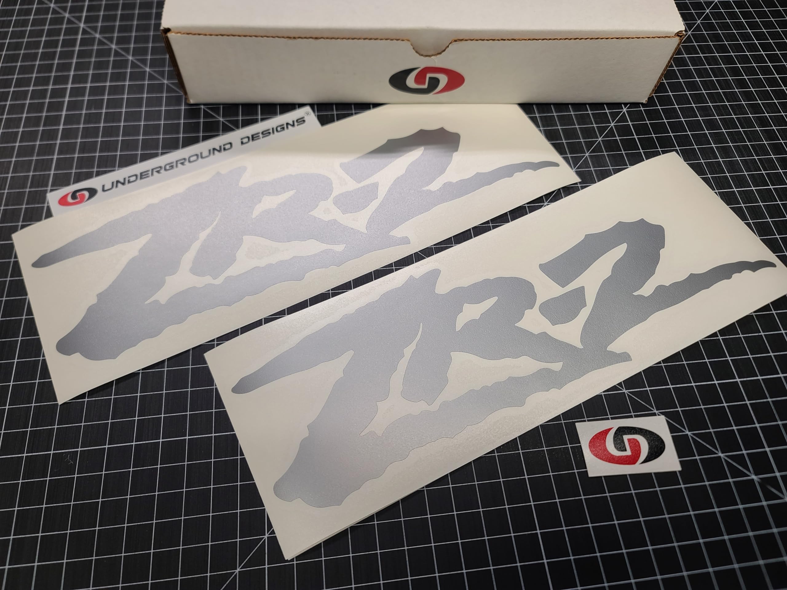 Amazon.com - 2Pc ZR-2 4X4 Off Road Decal ZR2 Sticker Extreme ...